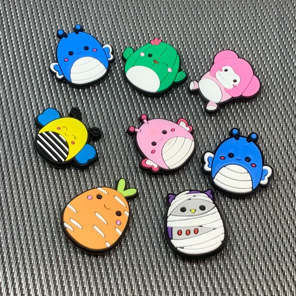 Accessories | Jibbitz Charms For Crocs Squishmallow Set Of 8 | Poshmark